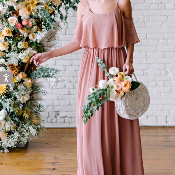 Revelry | Dresses | Revelry Layla Convertible Bridesmaid Dress | Poshmark